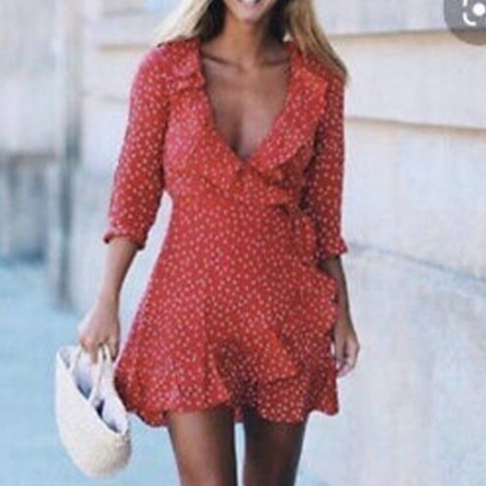 Realisation Par Alexandra Dress Red White Stars Mini … - Gem